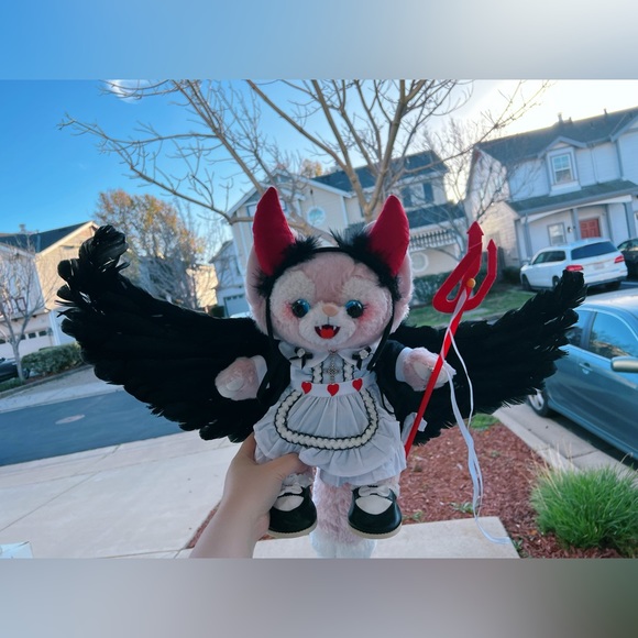 Disney | Toys | Linabell S Plush With Skeletons And Gothic Style ...